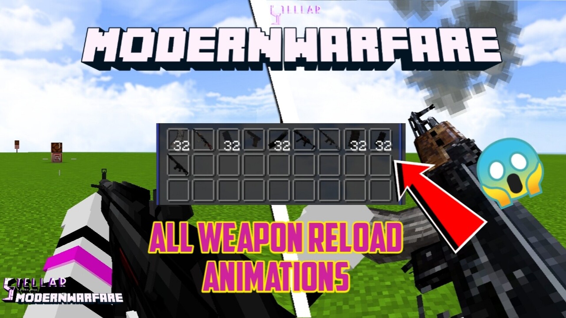 MOD Call of Duty Modern Warfare Di Minecraft PE Minecraft Mod
