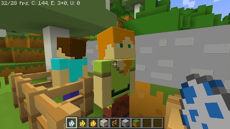 Alex & Steve Mod (1.18.2) Minecraft Mod