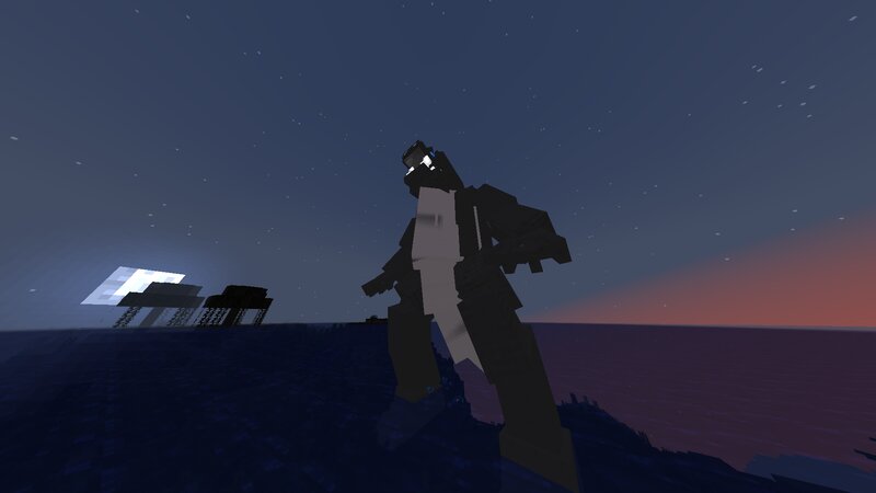 Godzilla Mod Legacy MONSTER 0 Minecraft Mod