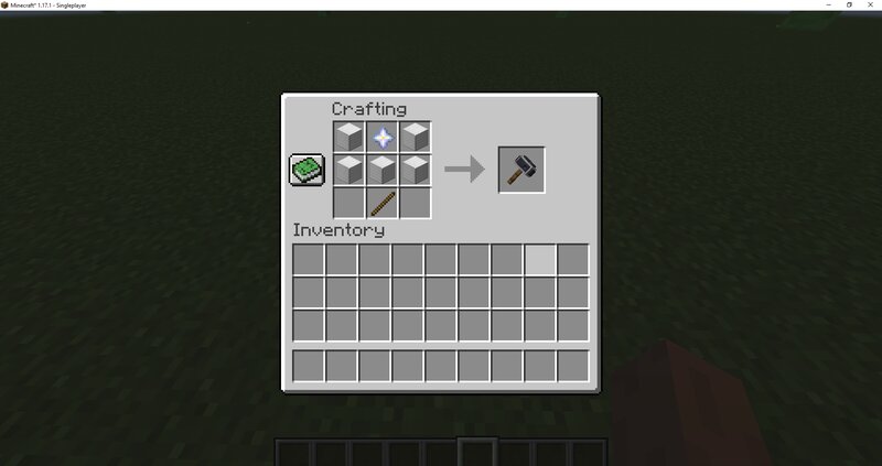 Mjolnir (Thor's hammer) and Stormbreaker (Thor's axe) Minecraft Mod