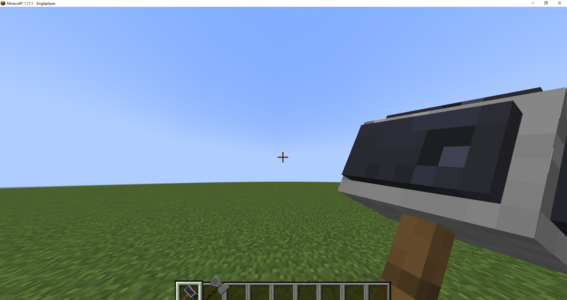 Mjolnir (Thor's hammer) and Stormbreaker (Thor's axe) Minecraft Mod