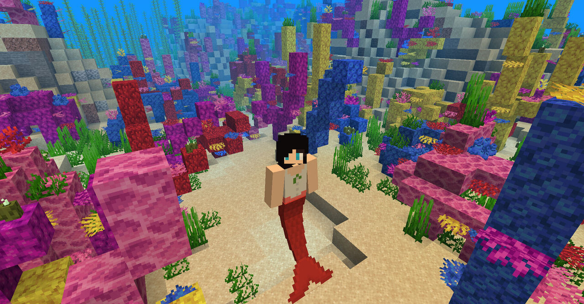Mermaid Mod (For Bedrock players) Minecraft Mod