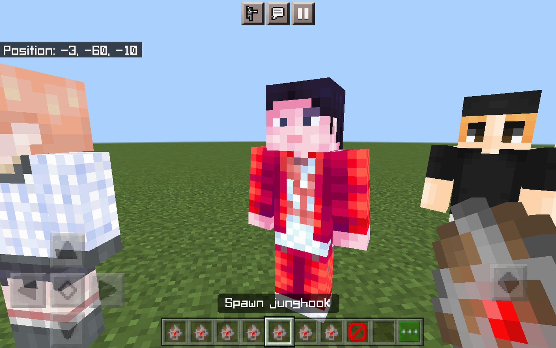 Bts add-on by darkmazeblox.[bedrock edition] Minecraft Mod