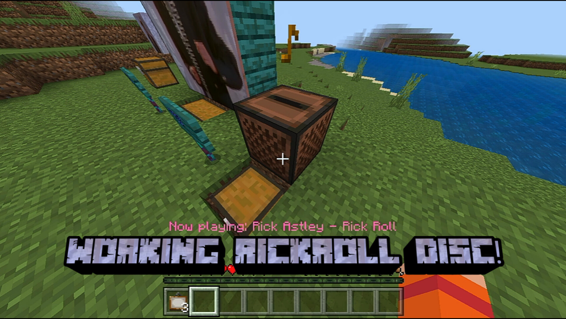 Rickroll Addon But Better Minecraft Mod