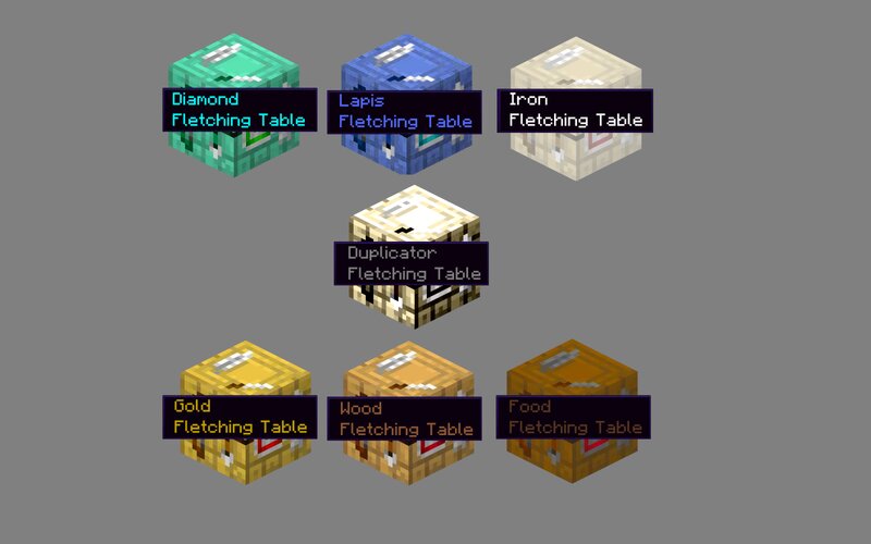 OP Custom Fletching Tables (1.18.2) Minecraft Mod