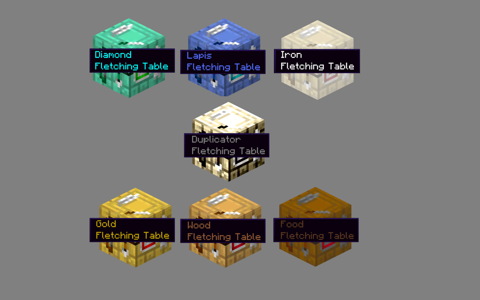 Op Custom Fletching Tables 1 18 2 Minecraft Mod