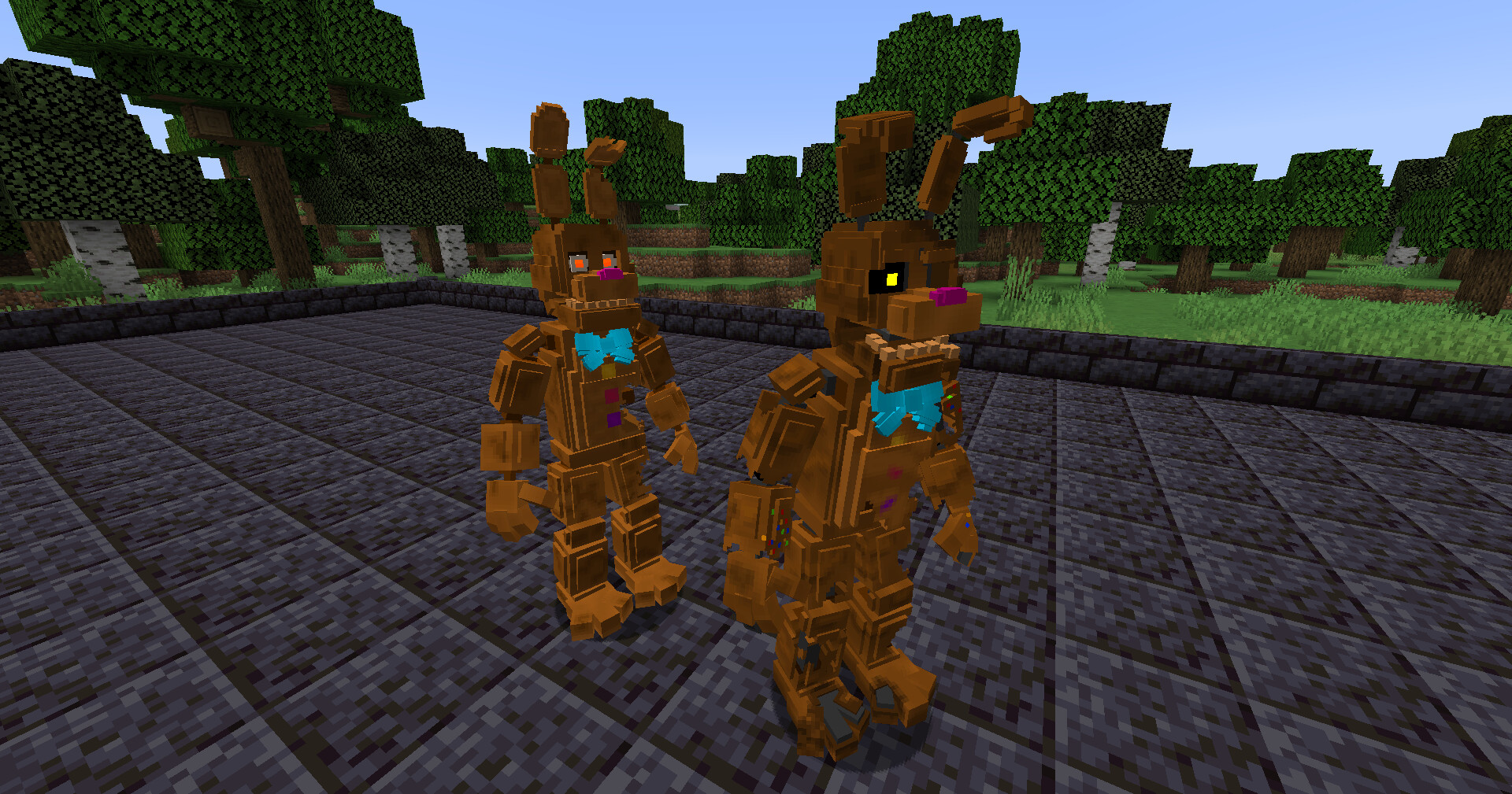 FNaF AR Mod Update 4! Java Edition 1.16.5 Minecraft Mod