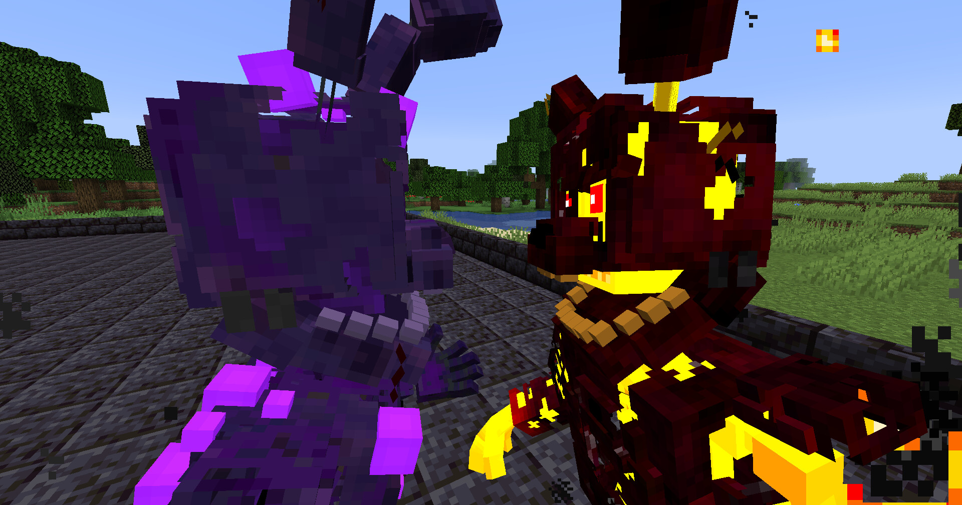 FNaF AR Mod Update 4! Java Edition 1.16.5 Minecraft Mod