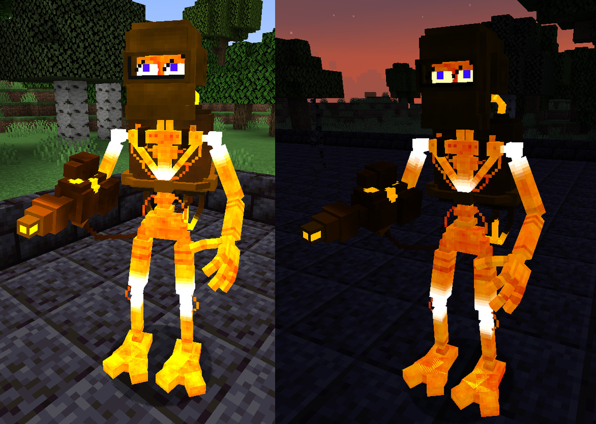 FNaF AR Mod Update 4! Java Edition 1.16.5 Minecraft Mod