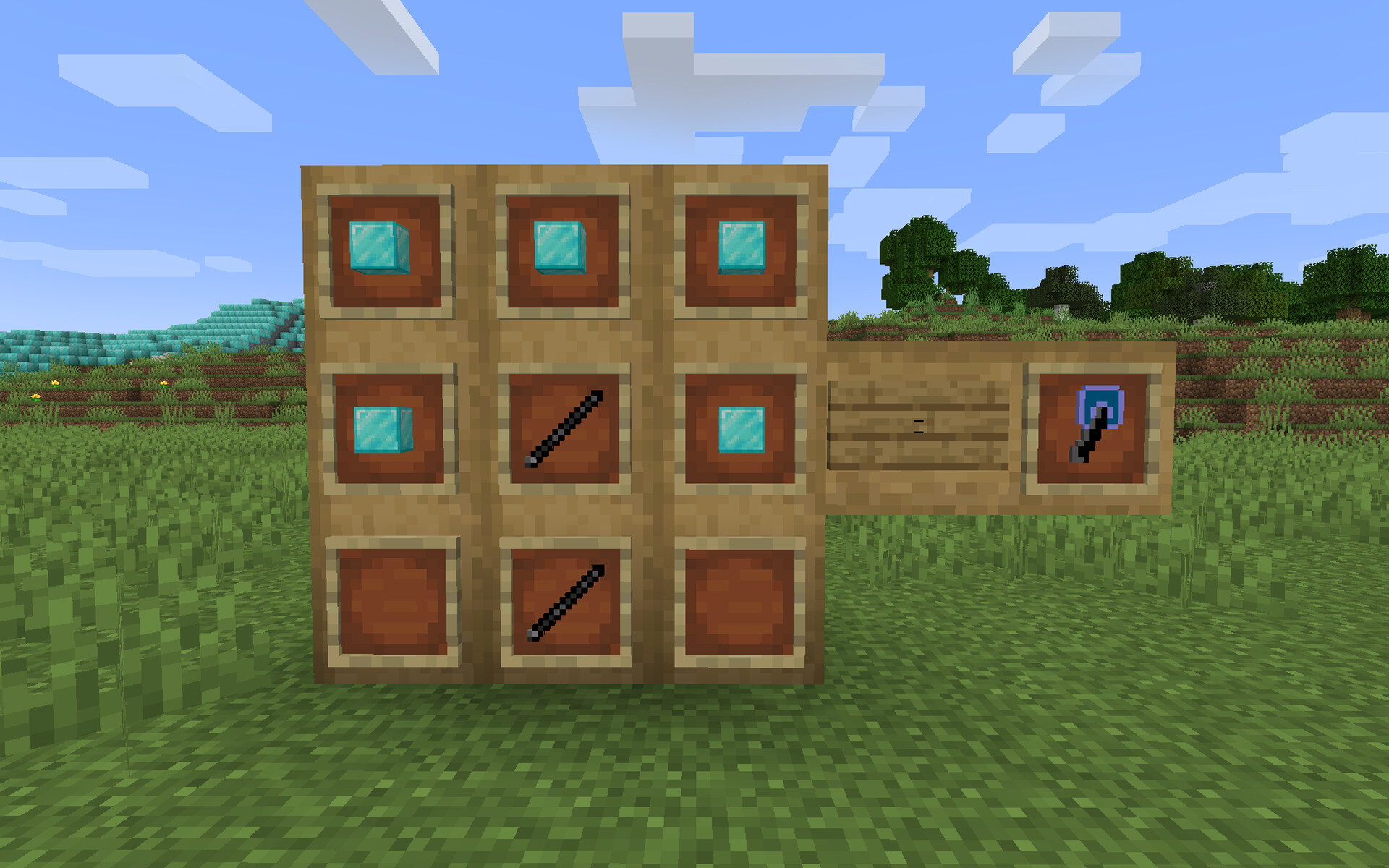 Diamond Biome & Dimension Minecraft Mod