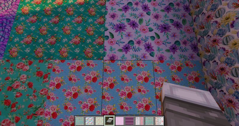 Pretty Wallpaper Mod Minecraft Mod