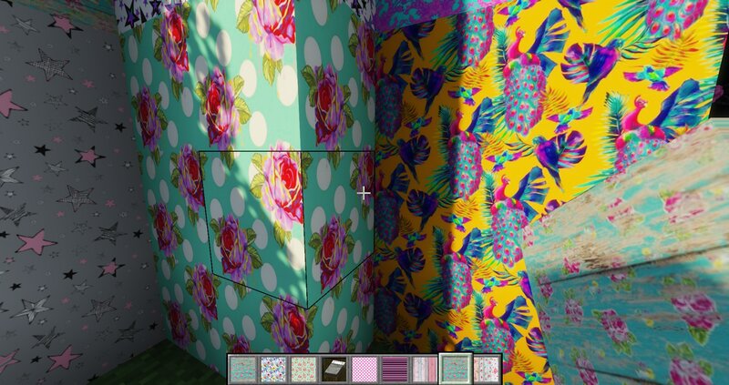 Pretty Wallpaper Mod Minecraft Mod