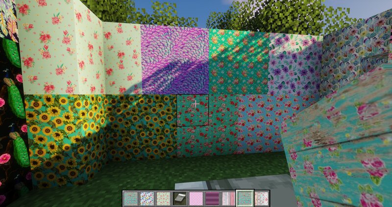 Pretty Wallpaper Mod Minecraft Mod