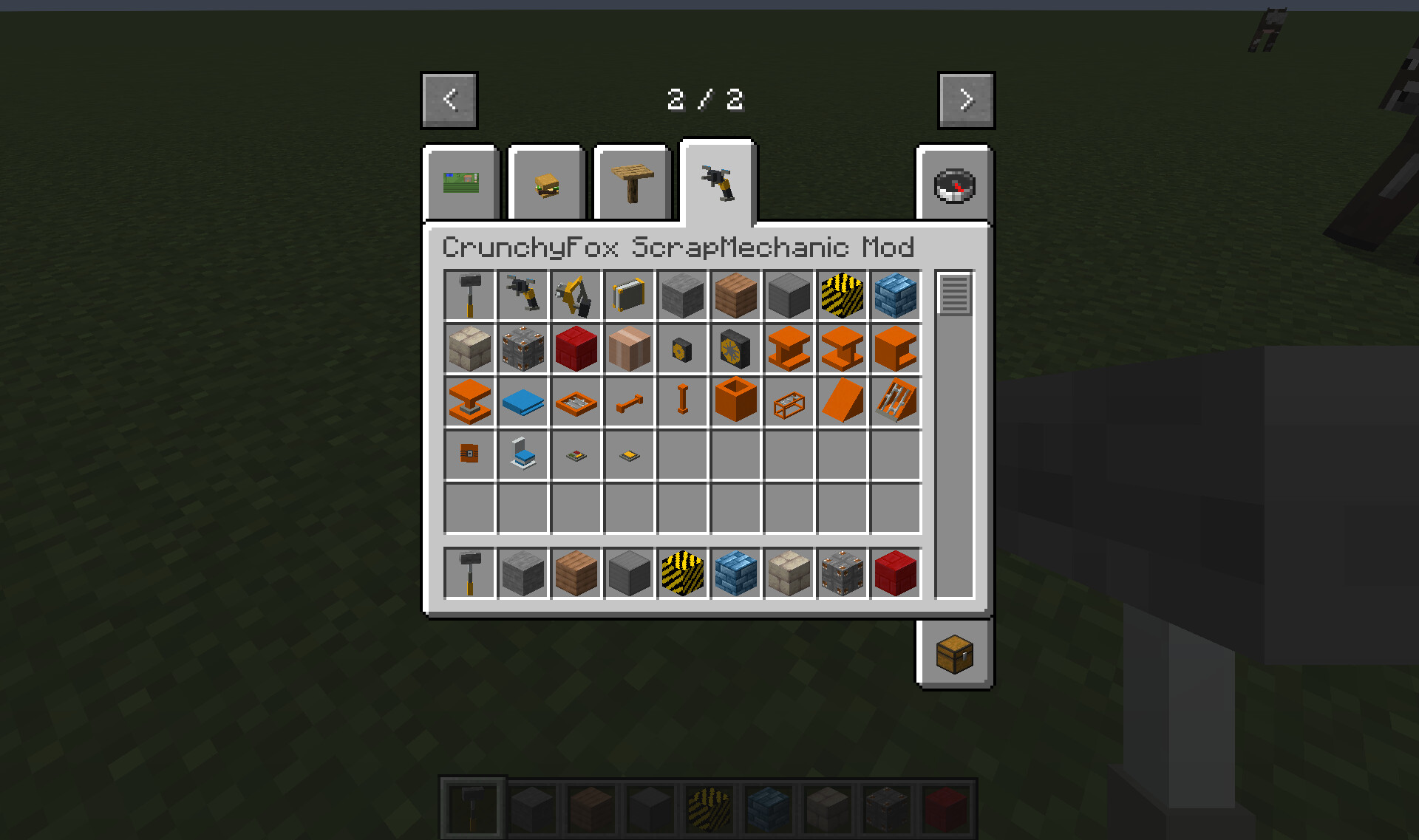 CrunchyFox ScrapMechanic Mod Minecraft Mod