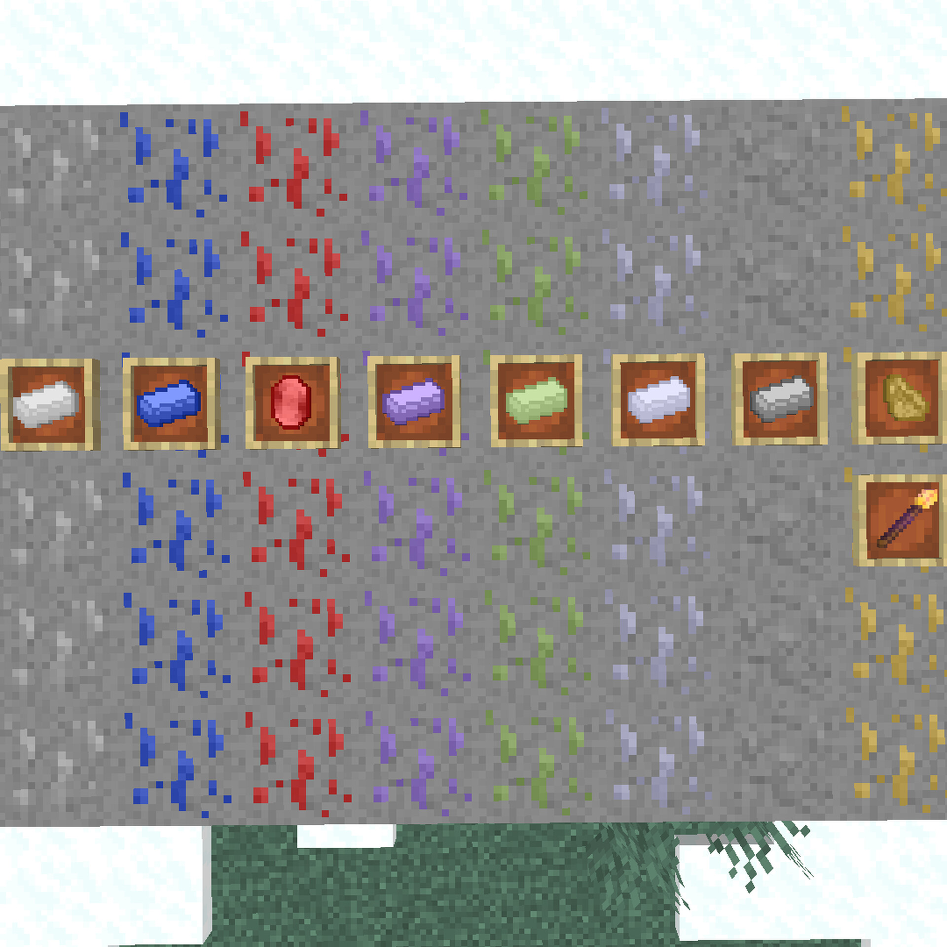 crazy new ores Minecraft Mod