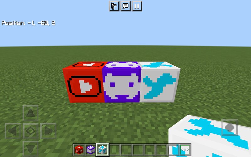 Social media block add-on by darkmazeblox.[bedrock edition]. Minecraft Mod