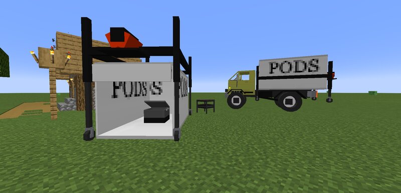 Chronokiller's (1.18.2) 44 construction vehicles mod Minecraft Mod