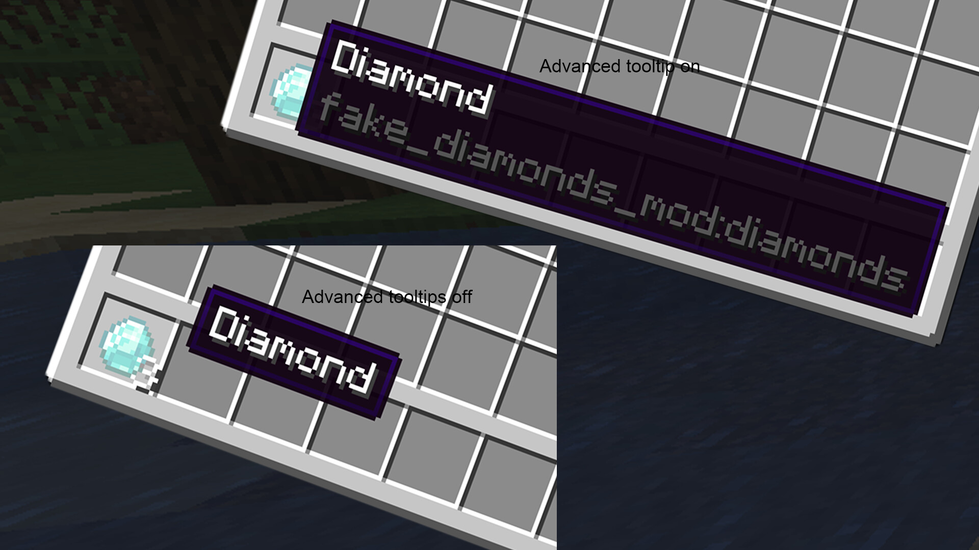Fake Diamonds (Forge Mod) Minecraft Mod
