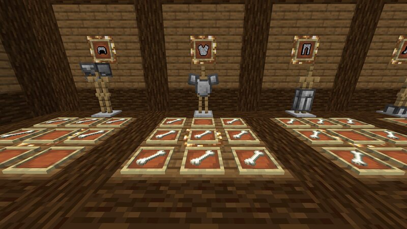 Bones armor mod forge 1.17.1 Minecraft Mod