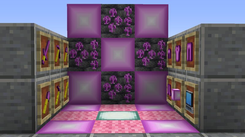 Pink Crystal Minecraft Mod