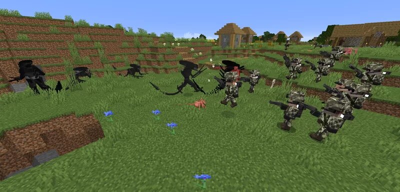 Chronokillers_Xenomorph_Aliens_Mod_1.18.2 Minecraft Mod