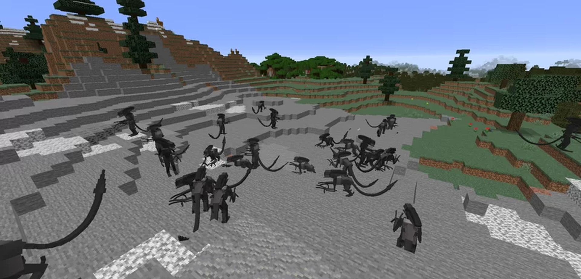 Chronokillers_Xenomorph_Aliens_Mod_1.18.2 Minecraft Mod