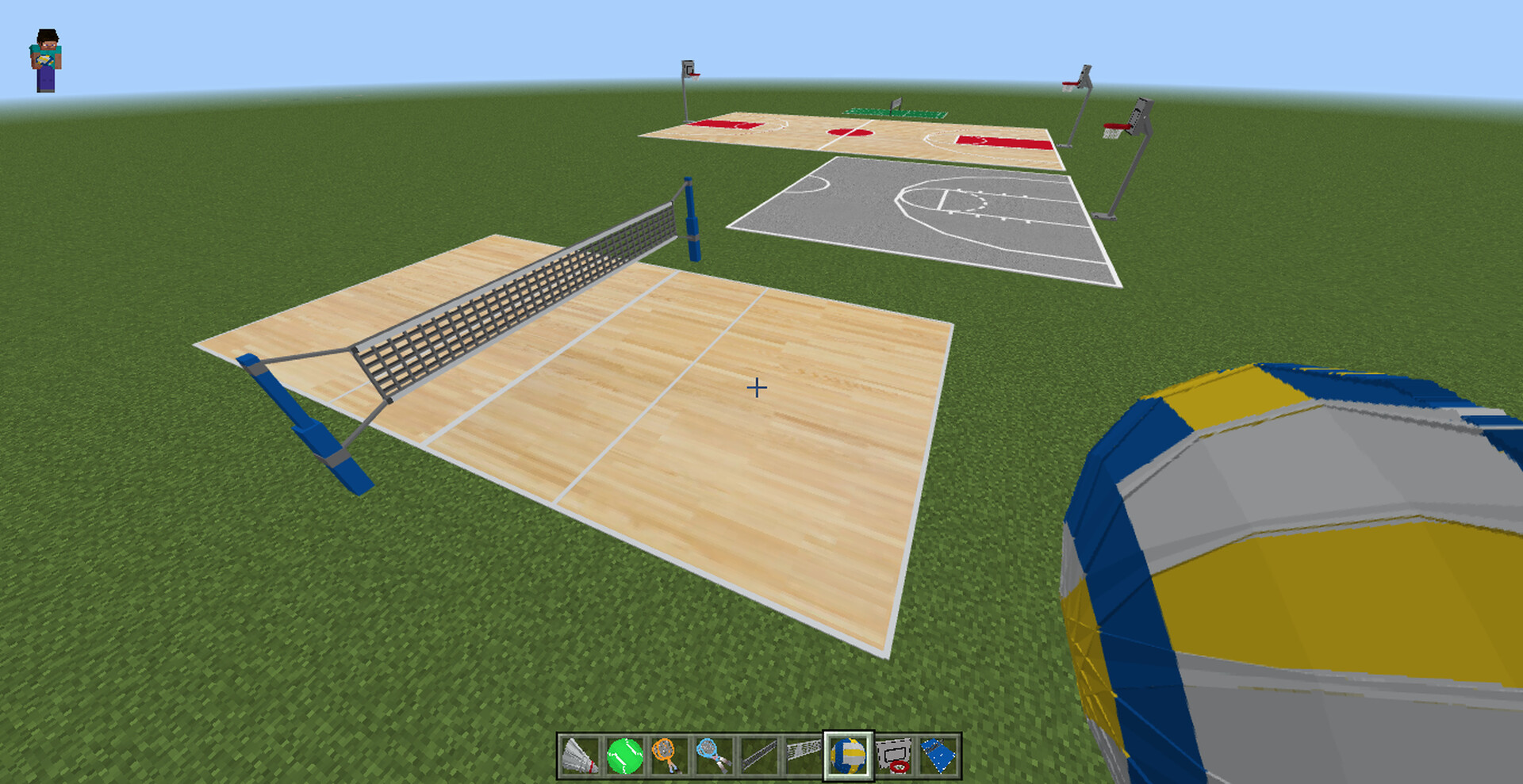 Sports Equipment Addon Minecraft Mod