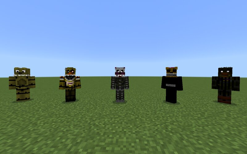 Five nights at Freddy help wanted add-on by darkmazeblox.[bedrock ...