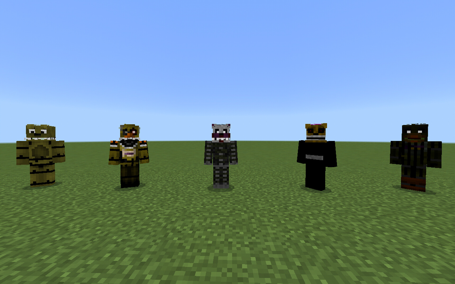 Five nights at Freddy help wanted add-on by darkmazeblox.[bedrock ...