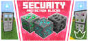 Security Protection Blocks - Bedrock Minecraft Mod
