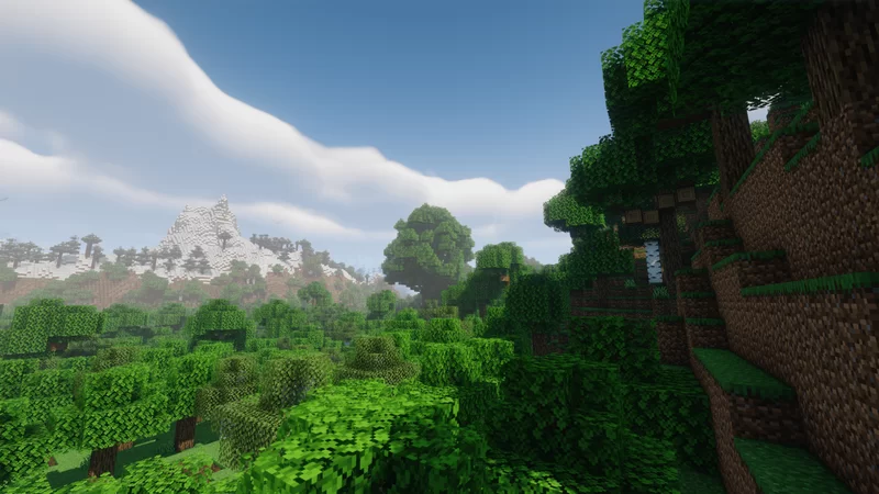 Nebulus oak tree Minecraft Mod
