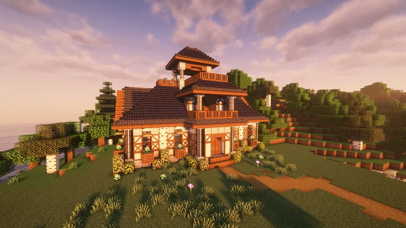 Caledonia Decorations (Minecolonies) Minecraft Mod