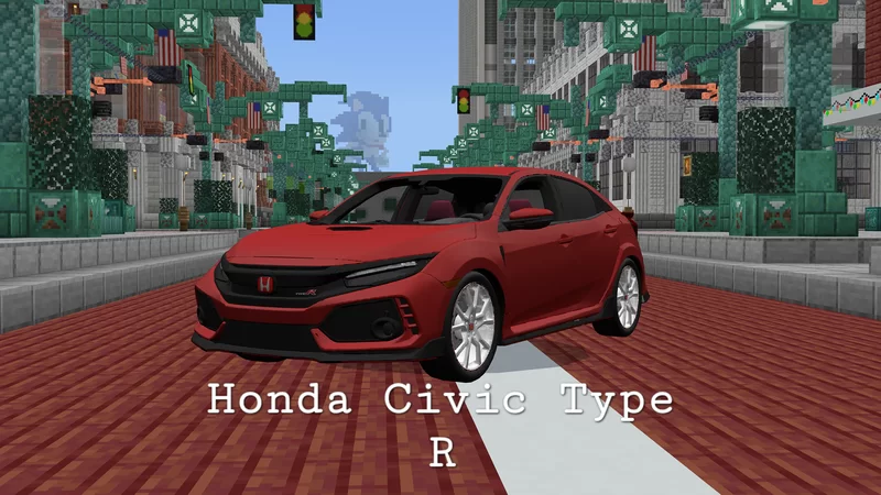 Honda Civic Type-R Minecraft Mod