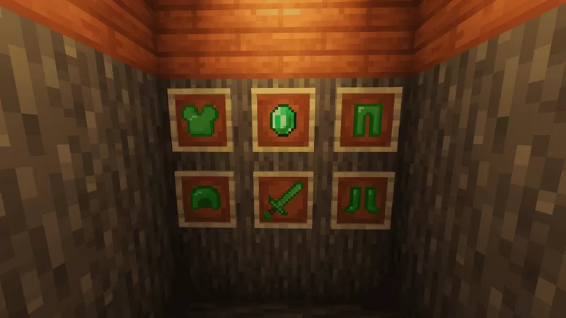 Emerald Kit Minecraft Mod