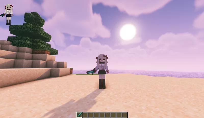 Yandere Girls | rWby9's skin [YSM] Minecraft Mod