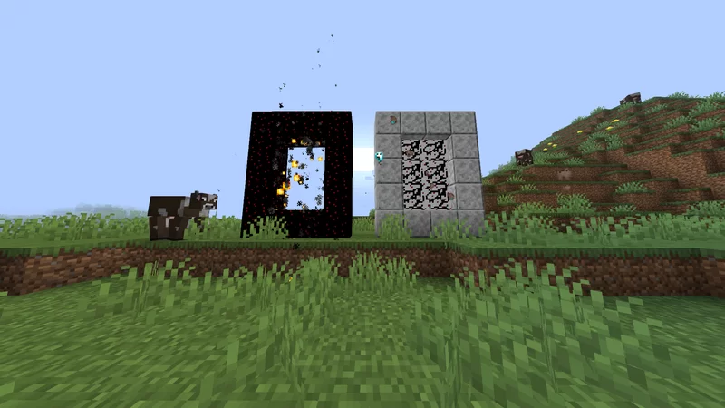 The two sides Minecraft Mod