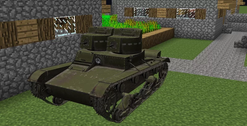 T-26 (Т-26 обр. 1931) Minecraft Mod