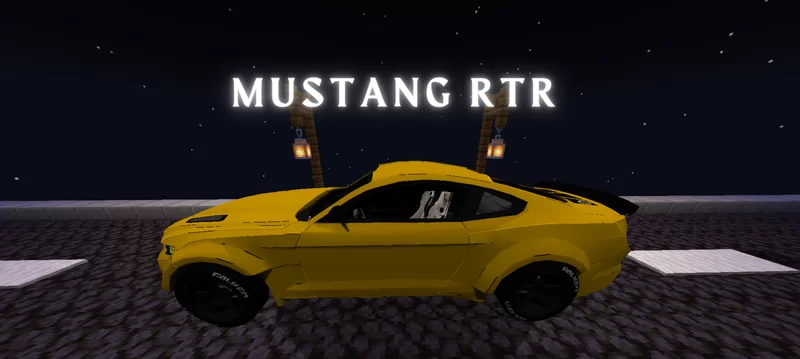 Ford Mustang Minecraft Mod