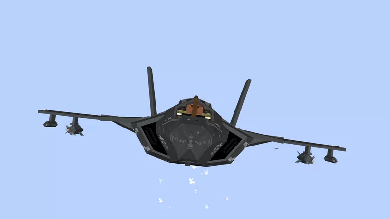 F-35 Lightning II Mcheli Minecraft Mod