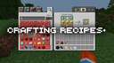 Crafting Recipes+ Minecraft Mod
