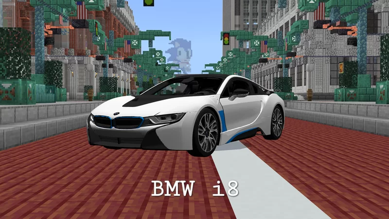 BMW i8 Minecraft Mod