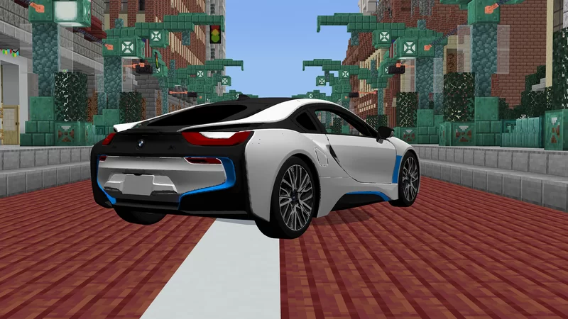 BMW i8 Minecraft Mod