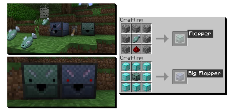 The Flopper Mod Minecraft Mod