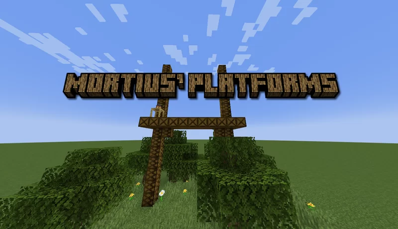 Mortius' Platforms Minecraft Mod