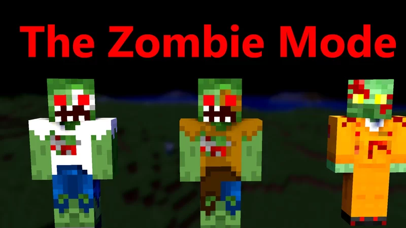 The Zombie Mode Mod Minecraft Mod