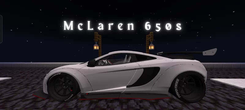 McLaren 650S Minecraft Mod
