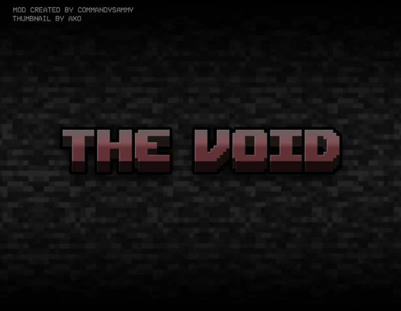 The Void Mod (Geckolib Required!) Minecraft Mod