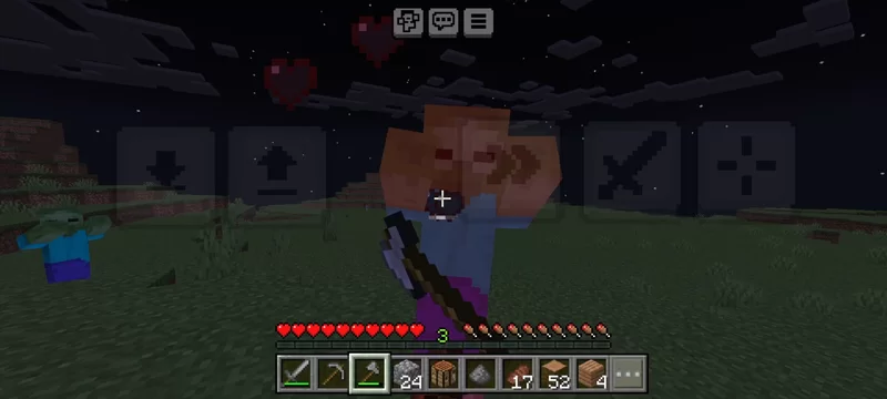 Bedrock Sweep N Slash Java Combat In Bedrock Minecraft Mod