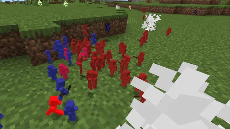 Wool Soldiers Addon Minecraft Mod