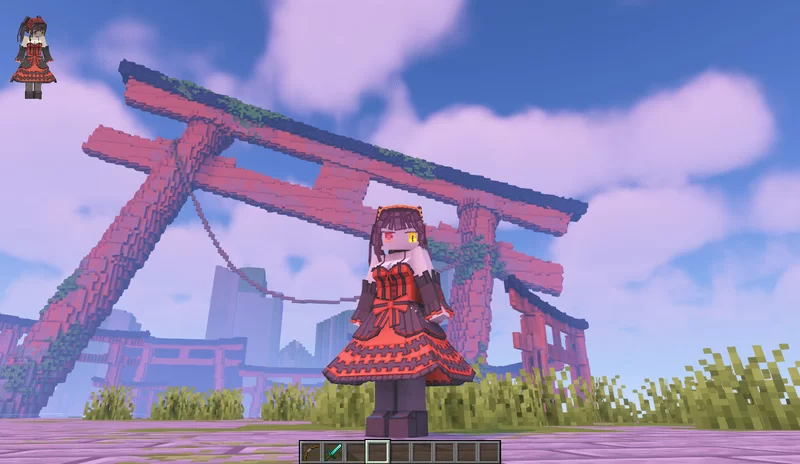 Kurumi Tokisaki v1.3 [YSM] Minecraft Mod